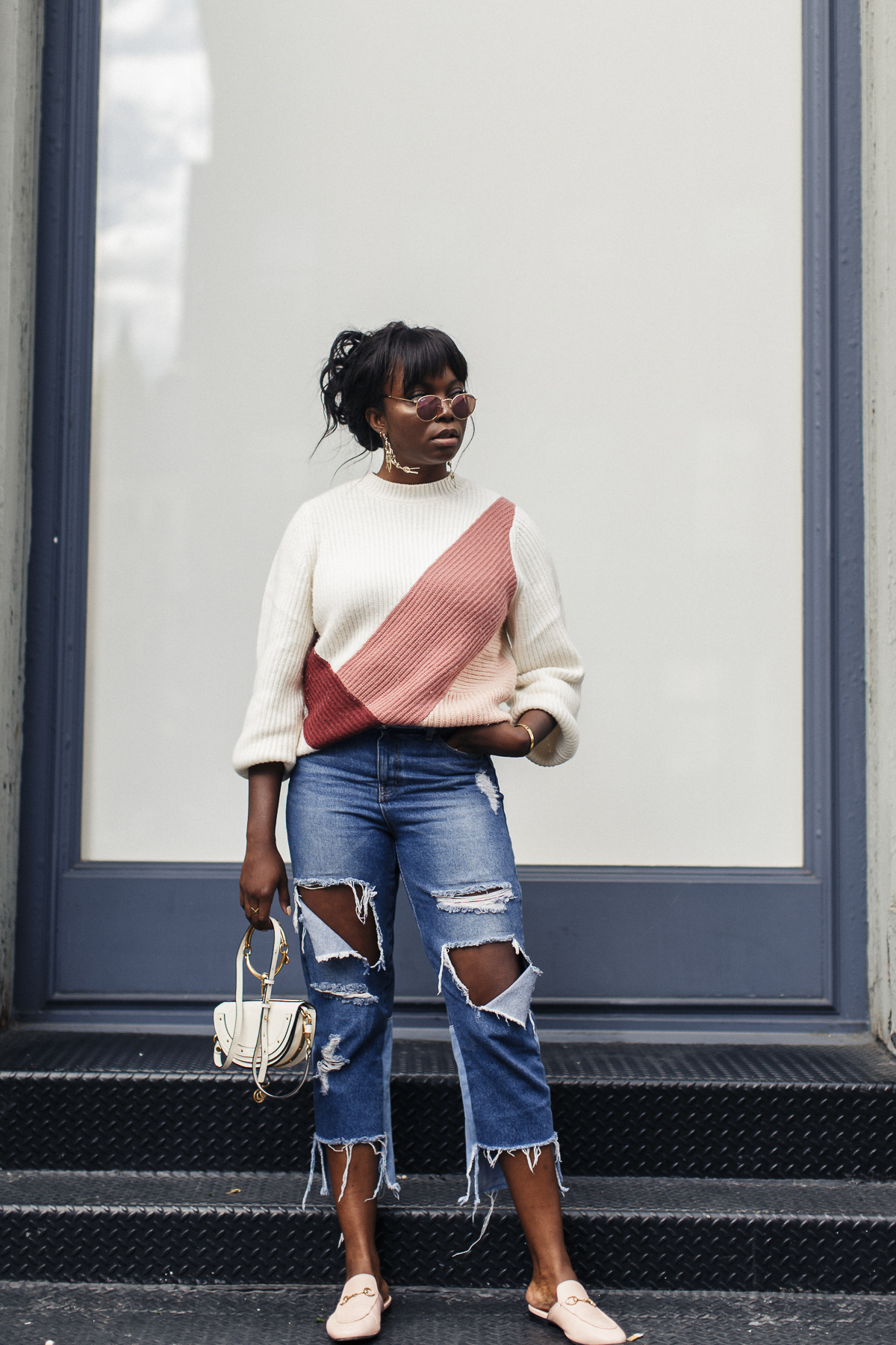 The Color Block Sweater, Styled 2 Ways for Fall » MILLENNIELLE